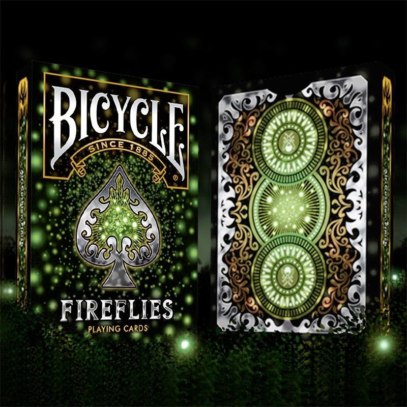 Bicycle – Fireflies Playing Cards – DeGoochelFabriek