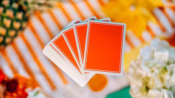Summer NOC Pro Sunset (Orange) Playing Cards – DeGoochelFabriek