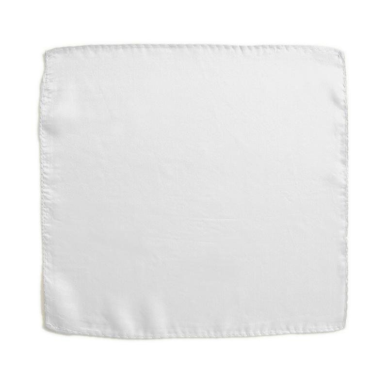 Zijden doek wit 60 x 60 cm (silk 24 inch white) – DeGoochelFabriek